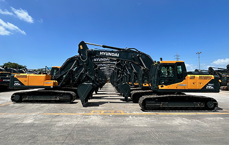 Hyundai R215 - High Power Equipment Africa Pty Ltd.